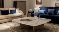 China Rectangle Customized Coffee Table 1000mm Marble Luxury Couchtisch for sale