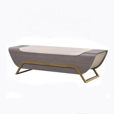 Китай Кожаная итальянская обитая табуретка Ottoman ноги Суда 50cm Ottoman продается