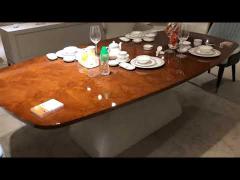 Leatherette Modern Luxury Dining Room Table 200cm