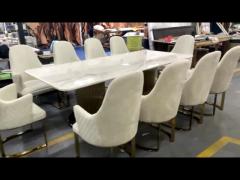 2.6x1.2m Contemporary Luxury Dining Table Nordic Type
