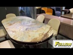 Contemporary Luxury Dining Table 0.76m High End Modern