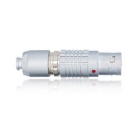 China B Series 10 Pin Push Pull Self Locking Circular Connector 8 Amp 5000 Cycles for sale