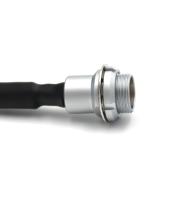 China ZEG 0B Circular 4 Pin Connector IP50 Back Panel Mount Push-Pull Self-Locking for sale