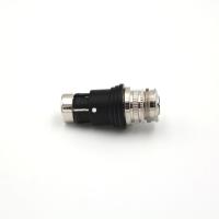 China Half Shell Panel Mount Push Pull Electrical Connectors Black Short Type 1031F 12 Pin for sale