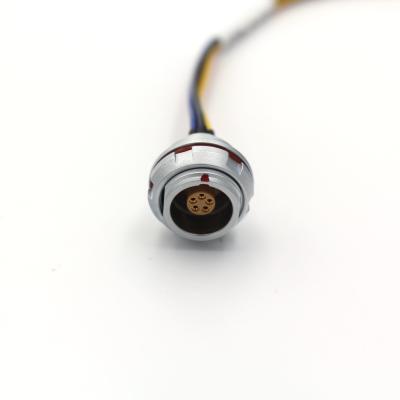 China Auto dos conectores de cabo push pull 0K do soquete da aviação que trava IP68 impermeável 6.5A à venda