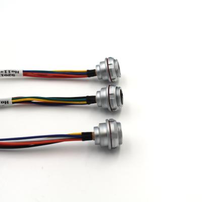 China Auto impermeável de IP68 7 Pin Push Pull Cable Connectors que trava 2.5A ZEG.0K.307 à venda