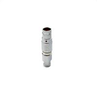 China 2B Series Metal Push Pull Connector 10 Pin EMC Shielded Solder Circular Plug 8A for sale