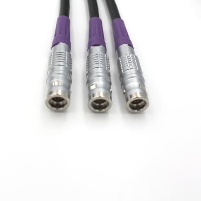 China 1 tomada impermeável push pull chave da precisão dos conectores de cabo IP68 à venda