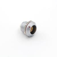 China Circular 6 Pin Push Pull Electrical Connector Waterproof IP68 Fixed Socket 5000 Cycles for sale