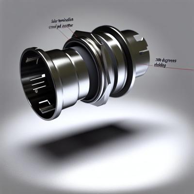 IP68 Waterproof Circular Push Pull Connectors 2-30 Cores 1031F Series