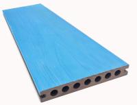 China 25x140mm Elastic WPC Co-Extrusion Decking with TPE Surface - 18 MPa Tensile Strength, 33.7 J/m Impact Resistance for sale