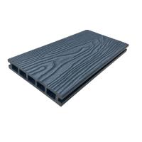 China 3D Embossed Fireproof WPC Decking Boards - Various Sizes Composite Floor Panels with Enhanced Slip Resistance for sale
