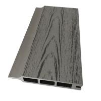 China Decorative WPC Wall Cladding Panel 150mm Width Exterior Wood Plastic Composite for sale