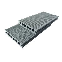 China Engineered WPC Lightweight Composite Decking Board 25x140mm 3D Embossed for sale
