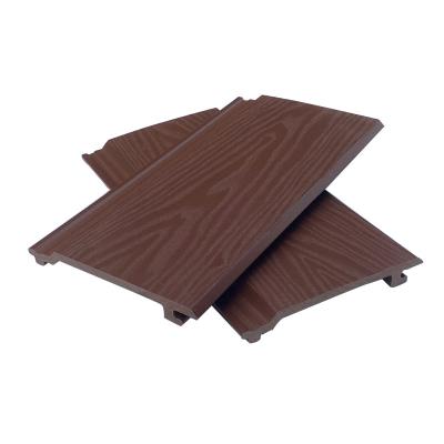 Revestimiento exterior compuesto plástico de madera reciclable de la fachada del panel de pared de WPC