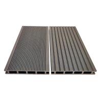 China WPC Decking 145x21mm Insect Resistant Composite Decking HDPE Wood Fiber for sale