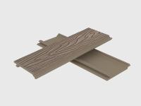 China WPC Wall Cladding Panel 20x155mm DIY Wood Plastic Composite for Construction for sale