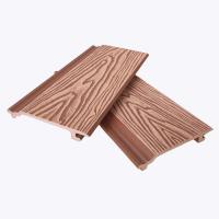 China Hollow Wall Cladding Wood Plastic Composite Panel 150mm Width 25mm Thickness for sale