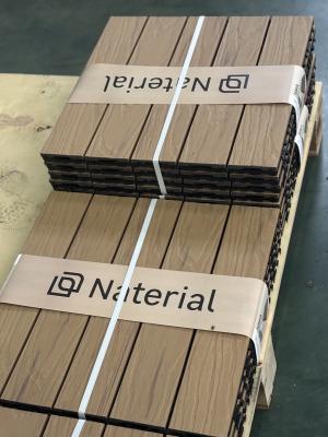 Cina Pavimentazione fai da te in WPC da 500x500 mm: ridefinisci il tuo spazio con facilità in vendita