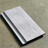 China Moonlight Silver Metallic WPC Panels 60% Recycled ScratchGuard ClickLock+ for sale