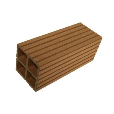 China Cheap Factory Price WPC Wood Plastic Composite Fence Post for Garden for sale