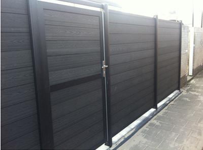 China Weatherproof WPC Fencing Panel Low-Upkeep for Commercial Yard for sale