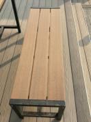 China Hot-Selling WPC Garden Furniture - Commercial Outdoor Table with Matching Bench for sale