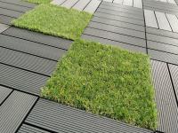 China Interlocking WPC Floor Tiles for Patio Bug Proof Durable Finish 30x30cm 10 Year Guarantee for sale