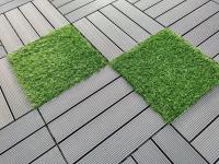 China Interlocking WPC Floor Tiles for Patio Bug Proof Durable Finish 30x30cm 10 Year Guarantee for sale