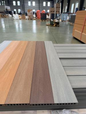 China Wholesale Waterproof Swimming Pool Dual Color Coextrusion Wpc Wood Plastic Composite Decking for sale