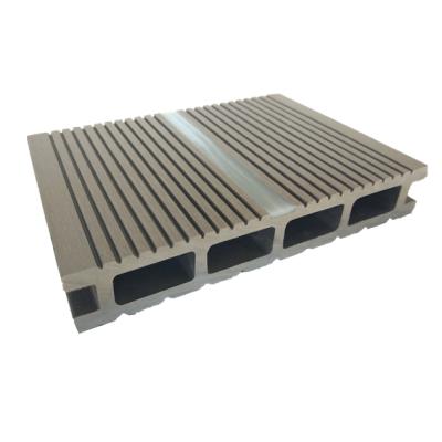 China Outdoor Co Extrusion Plastic Wood Composite Decking WPC Noctilucent Floor for sale