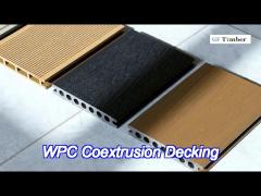 OEM / OEM Antiscivolo Antigraffio WPC Terrace Outdoor Coestrusione Composito WPC Decking impermeabile