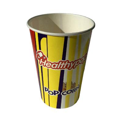 Cina 46 oz contenitori usa e getta di popcorn facili da usare personalizzati leggeri in vendita