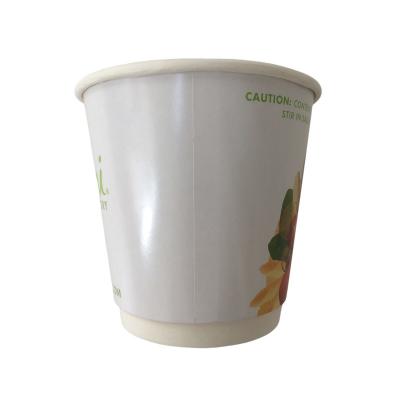 Cina Coppa di carta a doppia parete monouso resistente al calore 20 oz Coppa di carta per caffè caldo in vendita