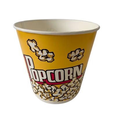 Cina Un solo utilizzo 170 Oz Popcorn Bucket Disegno personalizzabile resistente all'acqua in vendita