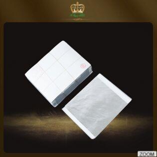 China High Quality Taiwan Imitation Silver Foil Leaf Aluminum Material  14*14 CM for Decoration for sale