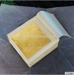 China The  Anti-aging,Anti-wrinkling 24K Pure Gold Leaf 8*8M facial mask for skincare,Spa, massage application for sale