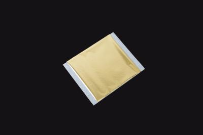 China Hot Sale and Good Quality Taiwan Imitation Gold Leaf 14X14cm Gold Color with Glitter shining design for sale