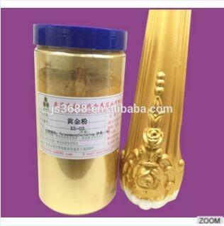 China Used in decorating paint and coating metallic gold powder with gorgeous gold color for sale