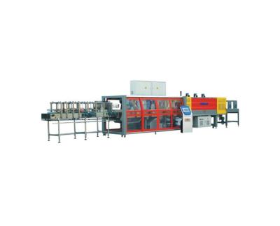 Cina Attrezzatura restringente bevente del film di controllo automatico della macchina imballatrice della bottiglia di acqua in vendita