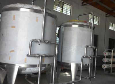 Cina 7000 litri 2 delle fasi del depuratore di acqua del RO di osmosi inversa di trattamento delle acque sotterraneo in vendita