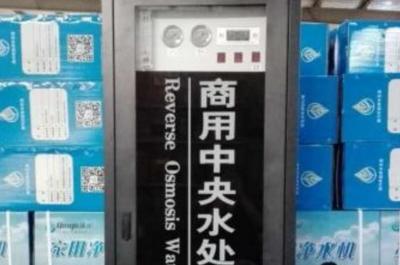 Cina attrezzatura di trattamento delle acque di 126LPH 250LPH, casa/famiglia/depuratore di acqua commerciale di uso in vendita