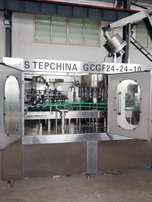 Cina Macchine di rifornimento di alcoolici di serie di GCGF per produzione della vodka, riempitore della bottiglia di alcoolici in vendita
