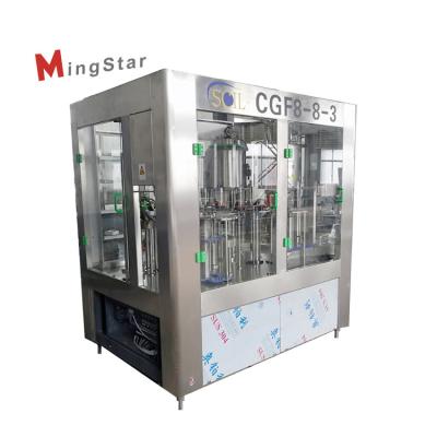 Cina Linea di produzione del materiale da otturazione dell'acqua della piccola scala 3000BPH con la pinza di presa di plastica del cuscinetto in vendita