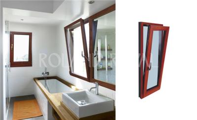 China Double glazing Laminated Glass Aluminium Fabrication Window Hurricane Proof for sale