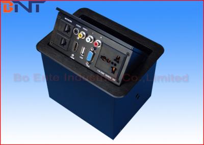 Cina Lega di alluminio standard universale dell'incavo di potere di pop-up di HDMI 150*120*135mm in vendita