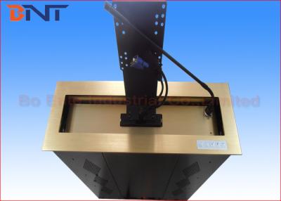 China Computer Screen LCD Motorized Lift With 15 Degree Overturn Angle for sale