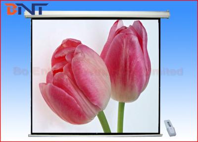 China Portable Rear Projection Projector Screen , 100 Inch Projector Screen Matte Fabric for sale