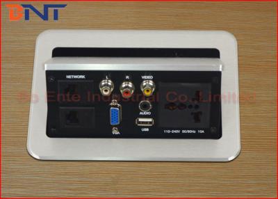 Chine Les prises de puissance de bureau argentées de solutions de poids du commerce de bureau sautent vers le haut de la taille 151*121mm à vendre