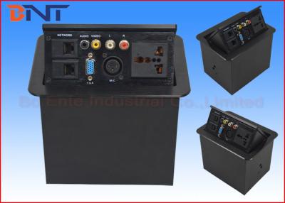 Chine Prises de puissance de bureau de fonction multi, prise de puissance des Etats-Unis de noir de conférence à vendre